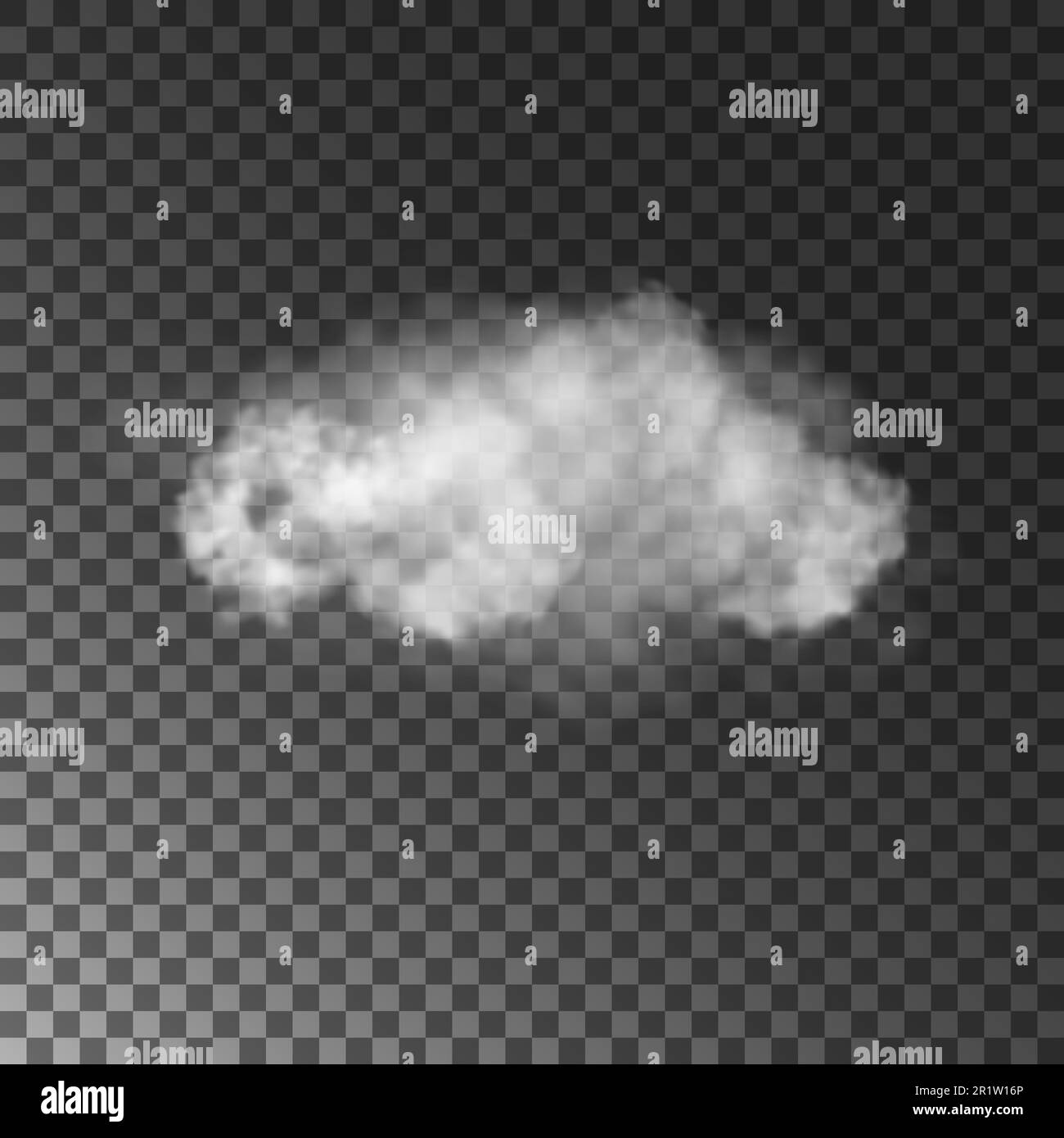 White haze, smoke, steam. Realistic vector illustration Stock Vector ...