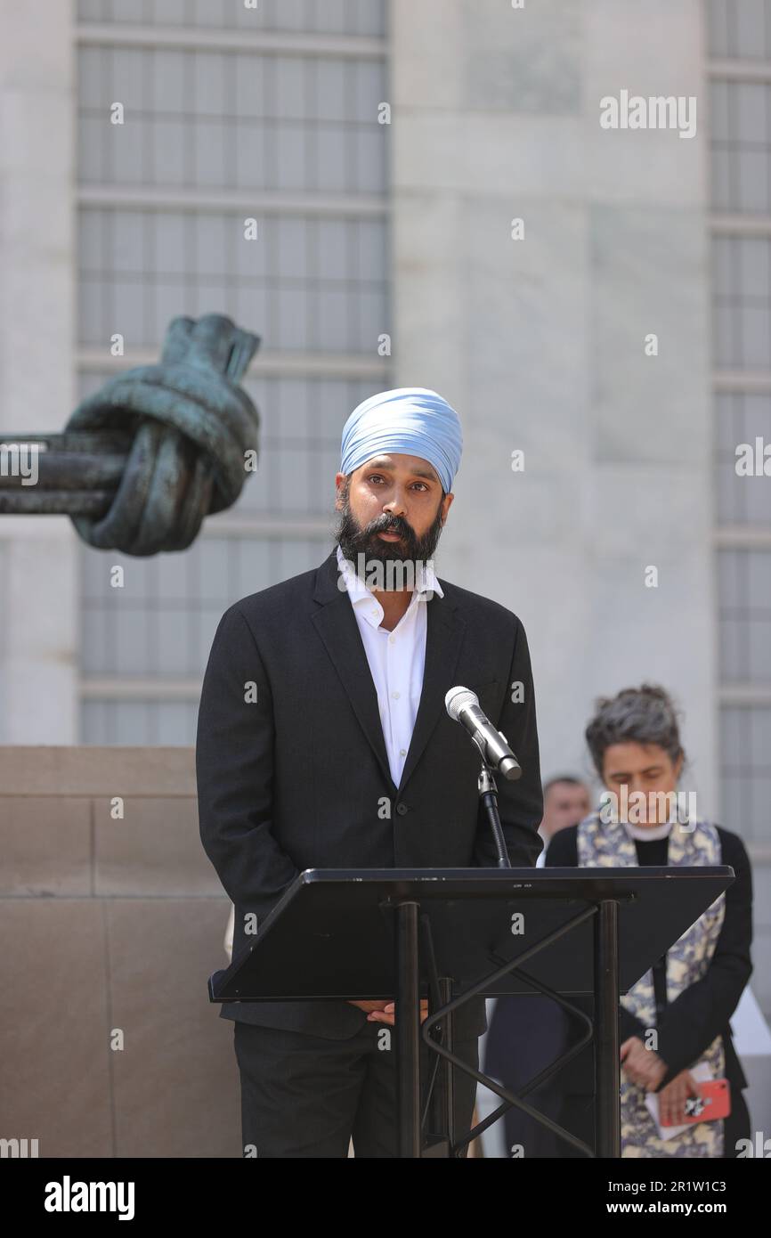 New York, New York, USA. 14th Apr, 2023. Secretary-General Antonio ...