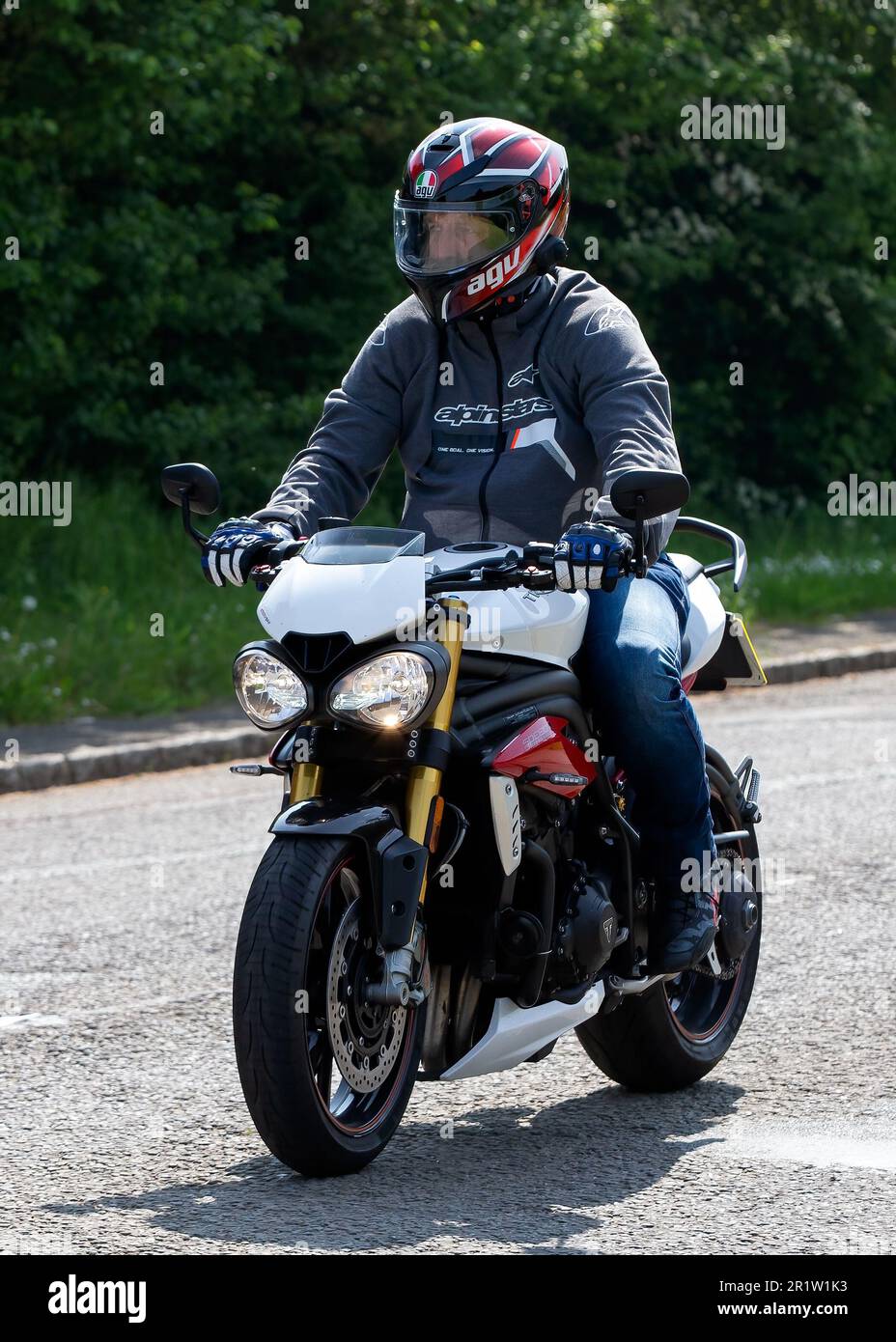 Triumph speed triple hi-res stock photography and images - Alamy