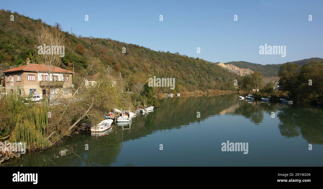 Bartin River is one of the longest rivers in Turkey Stock Photo - Alamy
