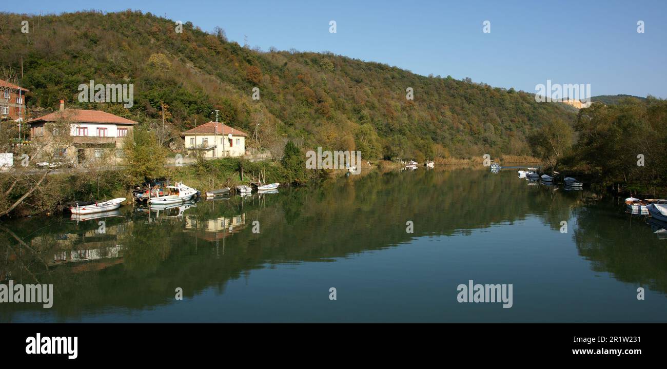 Bartin River is one of the longest rivers in Turkey Stock Photo - Alamy