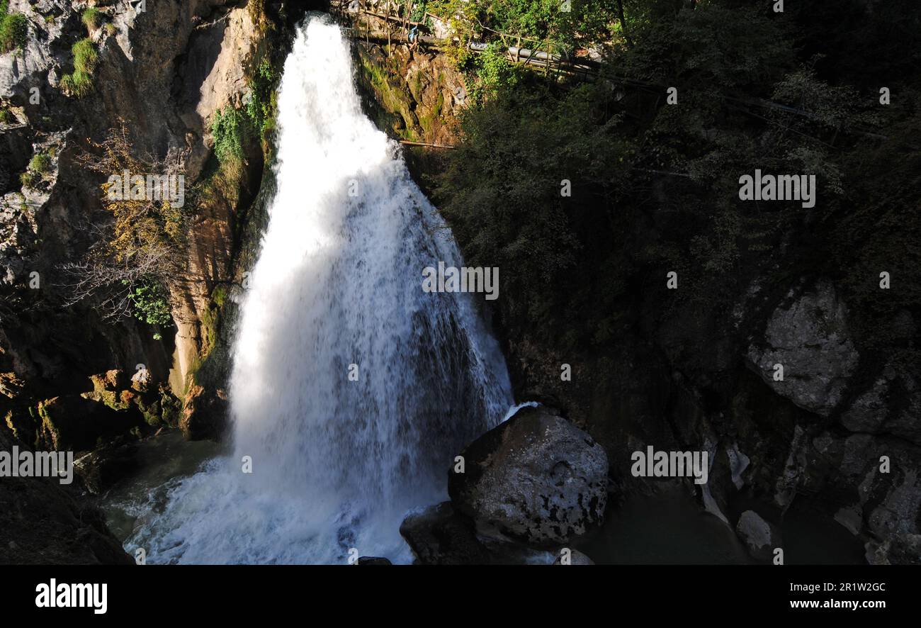 Ulukaya Canyon and Waterfall in Bartin, Turkey Stock Photo - Alamy