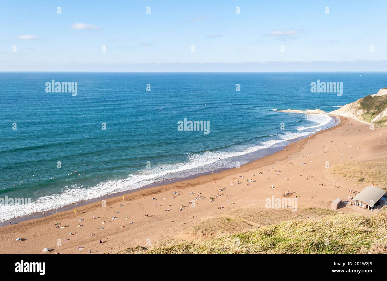 Big Waves crashing creating white foam that vaporises in the air ...