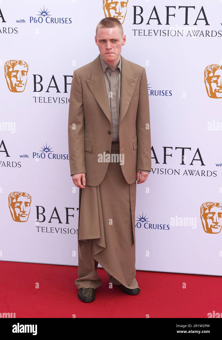 London, UK.Lewis Gribben at the 2023 BAFTA Television Awards with P&O ...