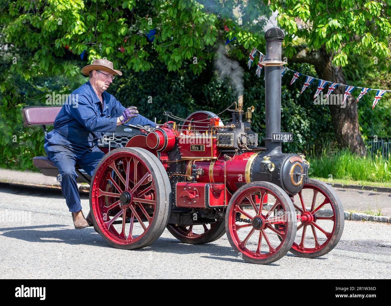 Stoke Goldington,Northants,UK - May 14th 2023. 2022 red small scale ...