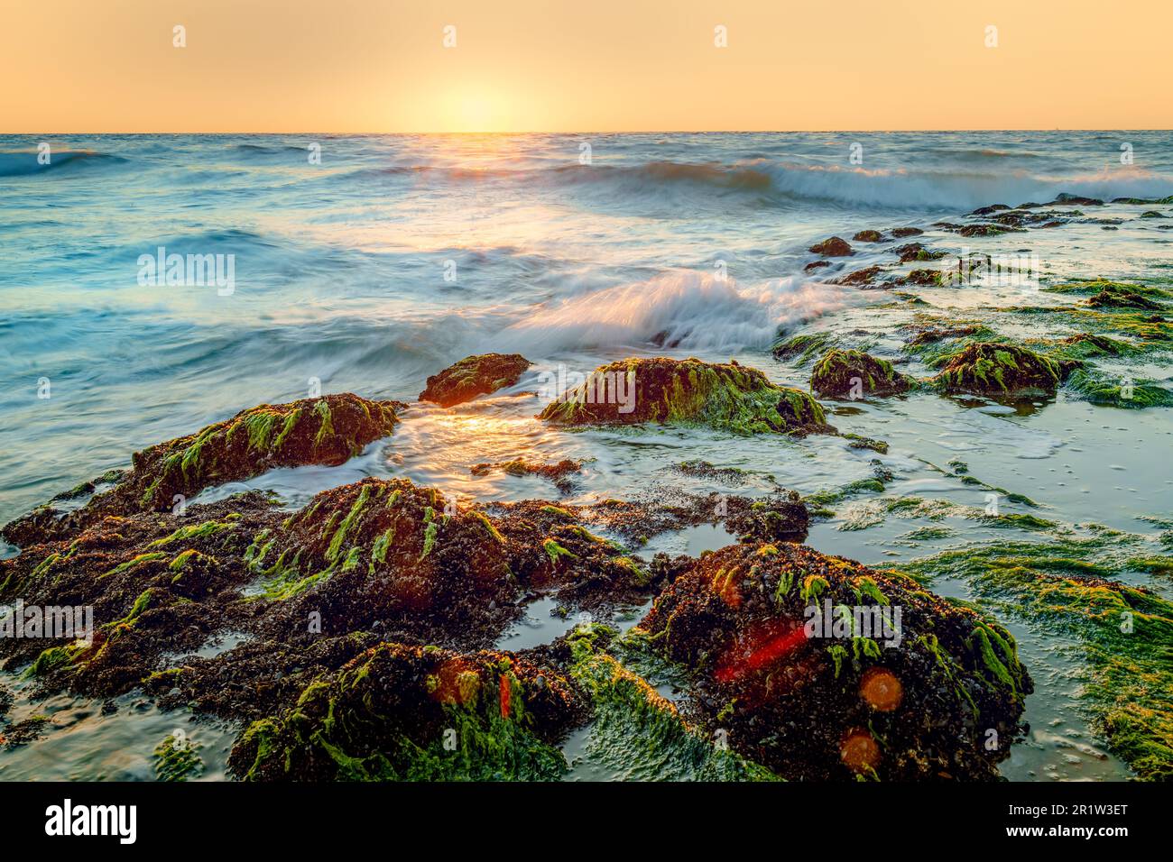Rocks on the zeeland coast of the netherlands hi-res stock photography ...