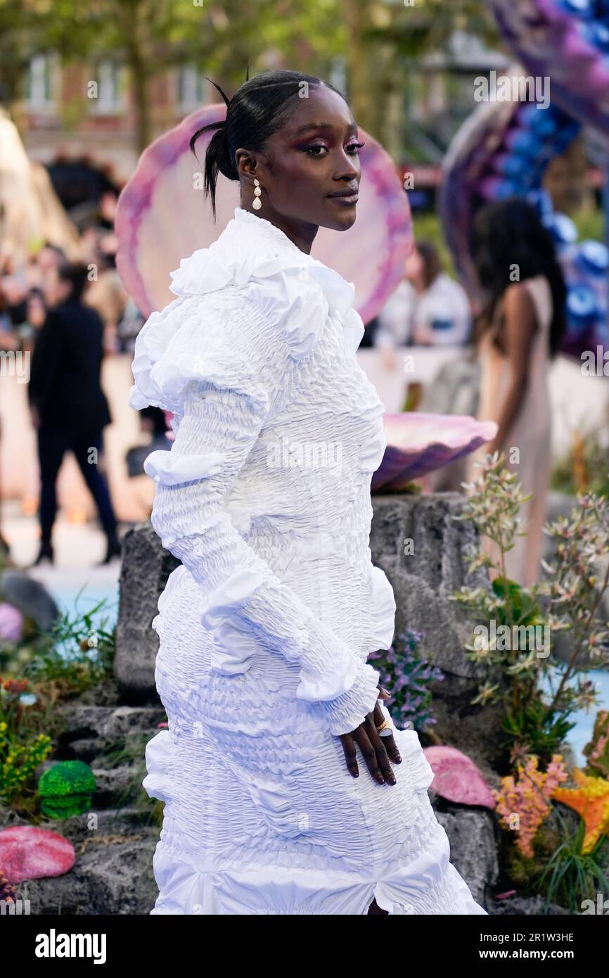 Sienna King upon arrival for the premiere of The Little Mermaid, in ...