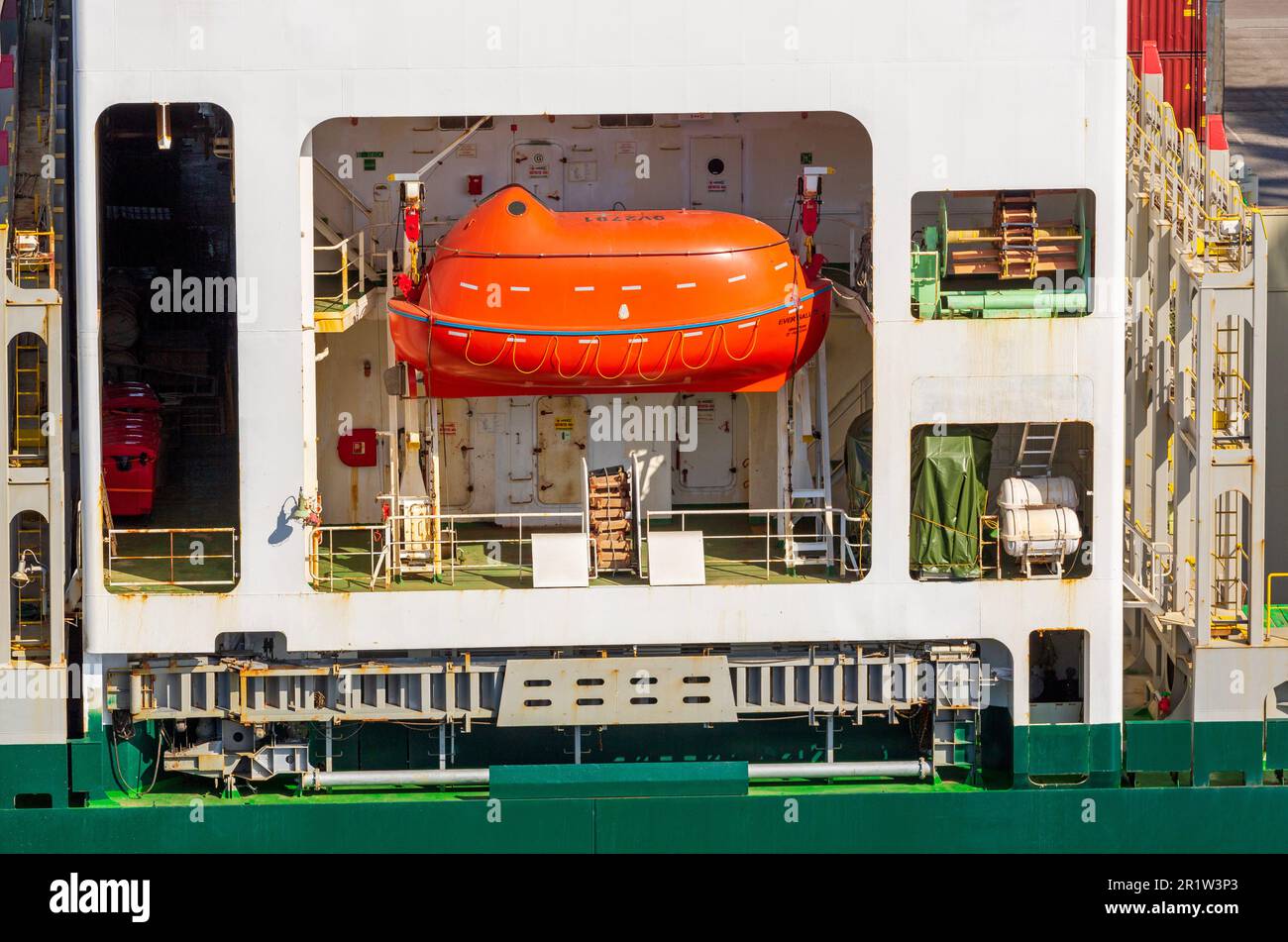 Evergreen Container Terminal, Port of Los Angeles, San Pedro, Southern ...