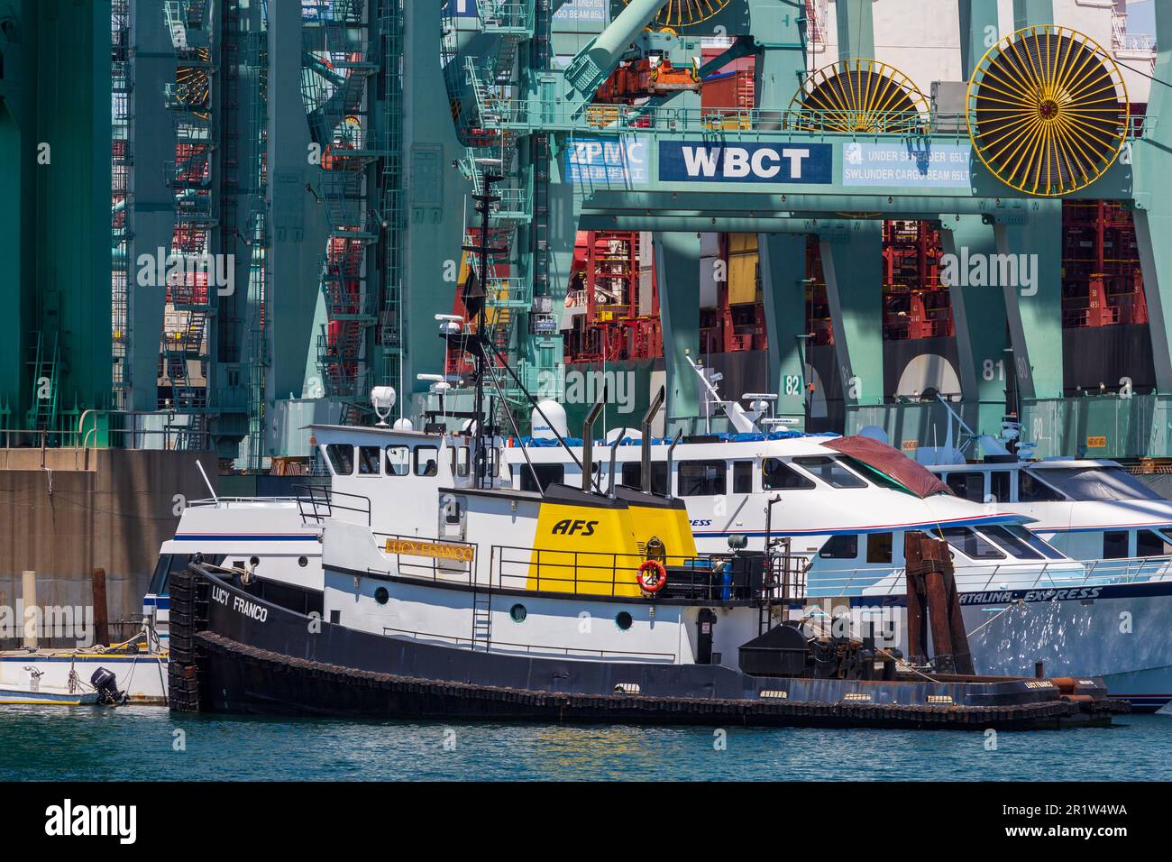 Catalina Island Ferry Terminal, Port of Los Angeles, San Pedro ...