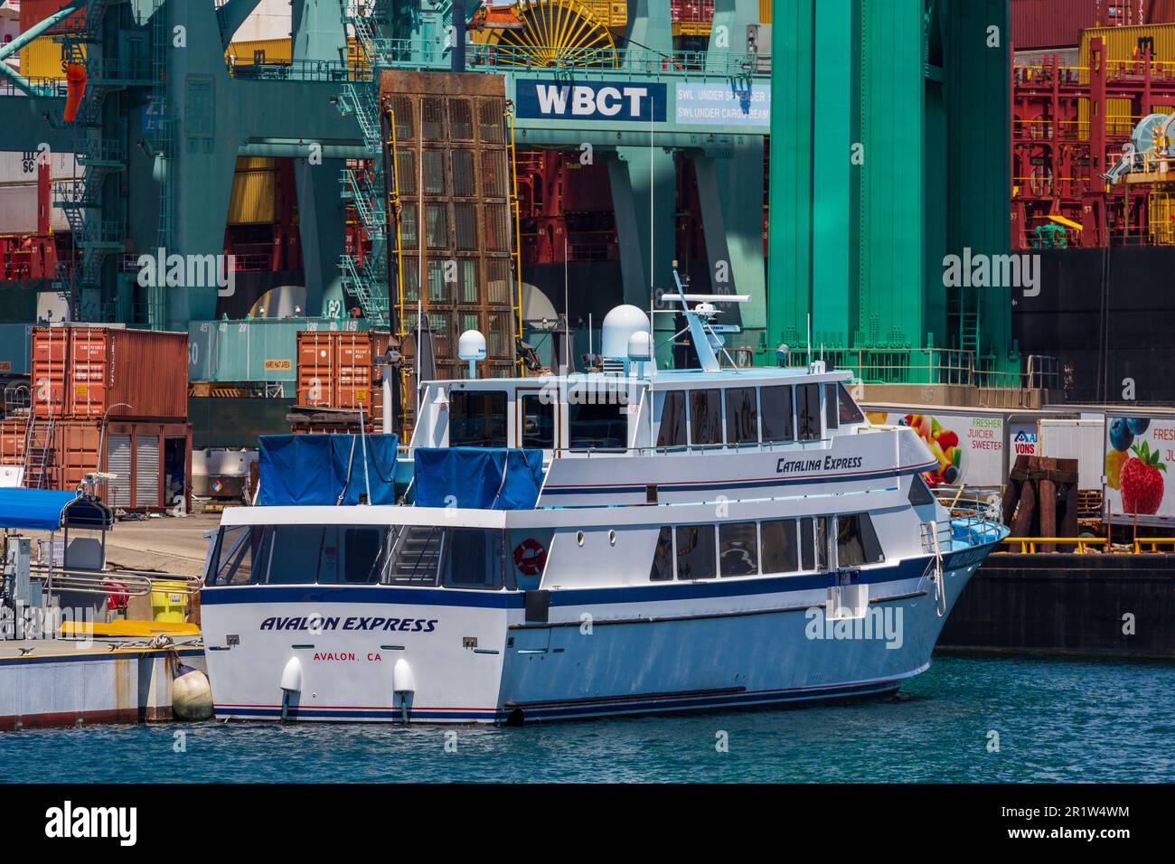 Catalina Island Ferry Terminal, Port of Los Angeles, San Pedro ...