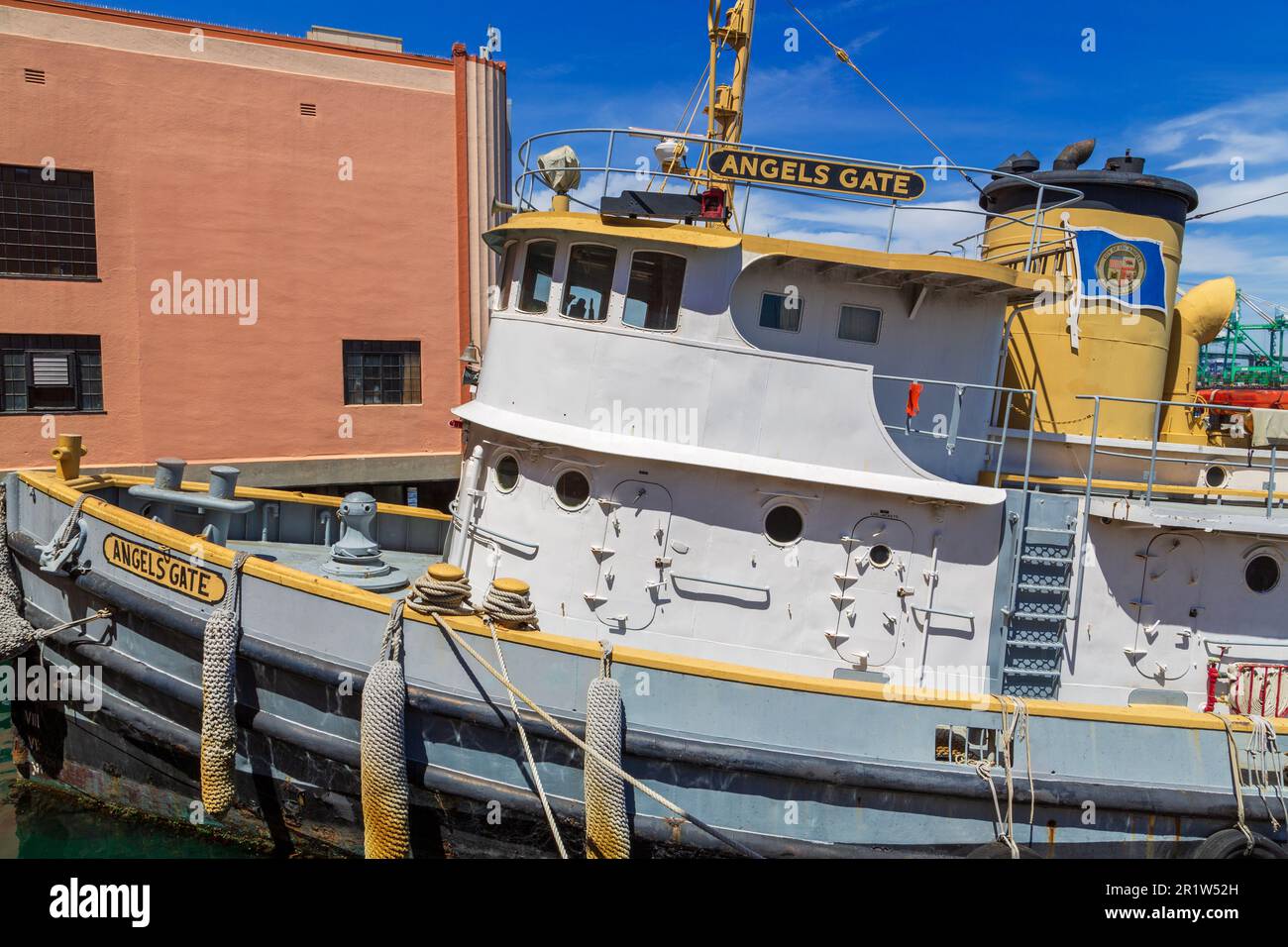 Tugboat Angels Gate, Los Angeles Maritime Museum, San Pedro, Southern ...
