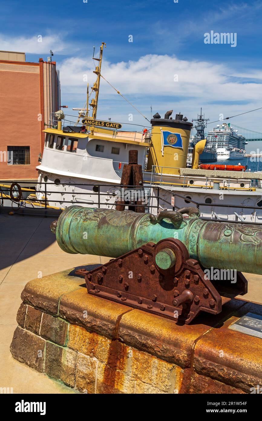 Tugboat Angels Gate, Los Angeles Maritime Museum, San Pedro, Southern ...