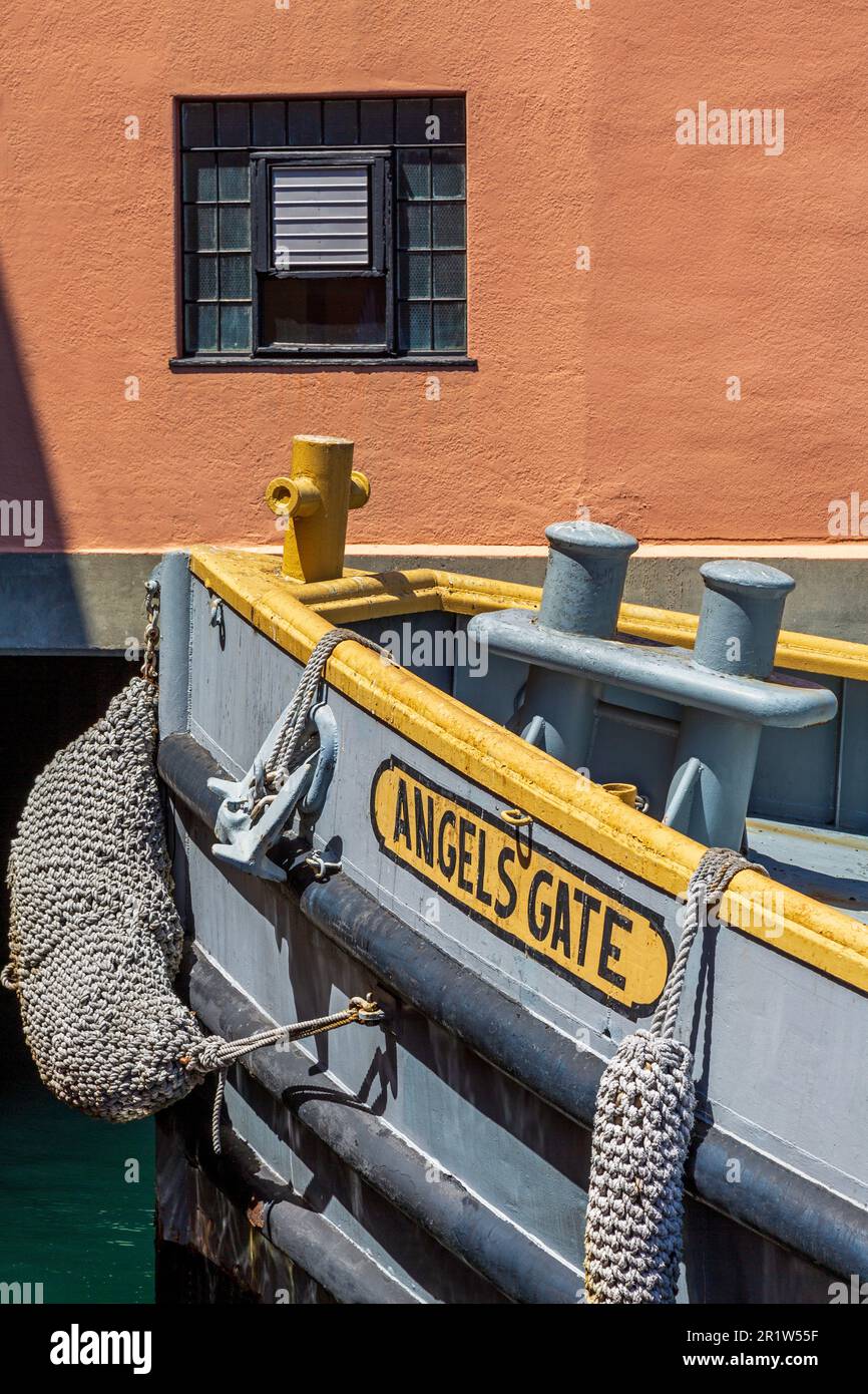 Tugboat Angels Gate, Los Angeles Maritime Museum, San Pedro, Southern ...