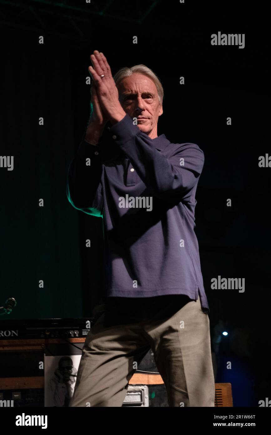 British artist, Paul Weller, former leader of the pivotal bands The Jam ...