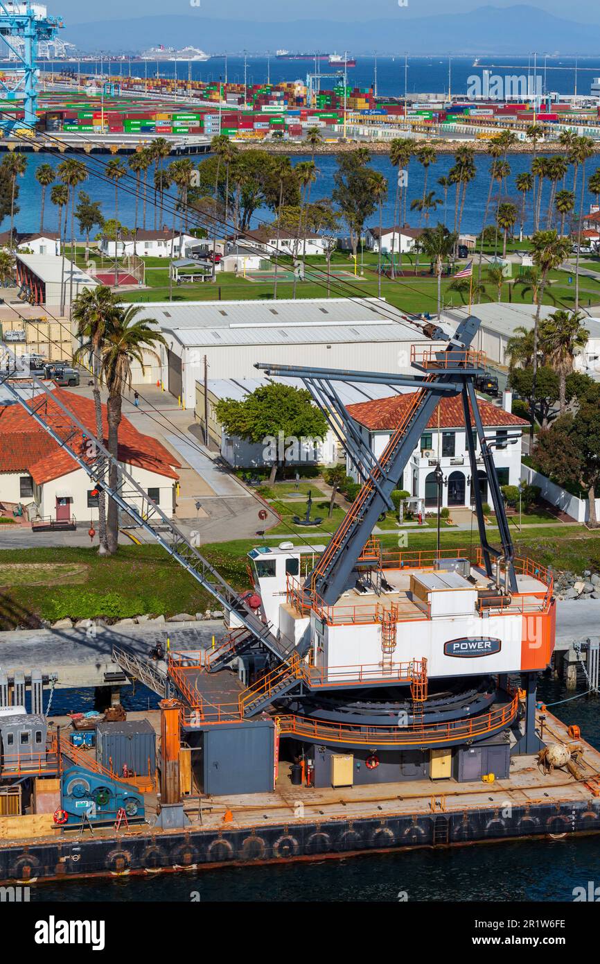 Coast Guard Station, Port of Los Angeles, San Pedro, Southern ...