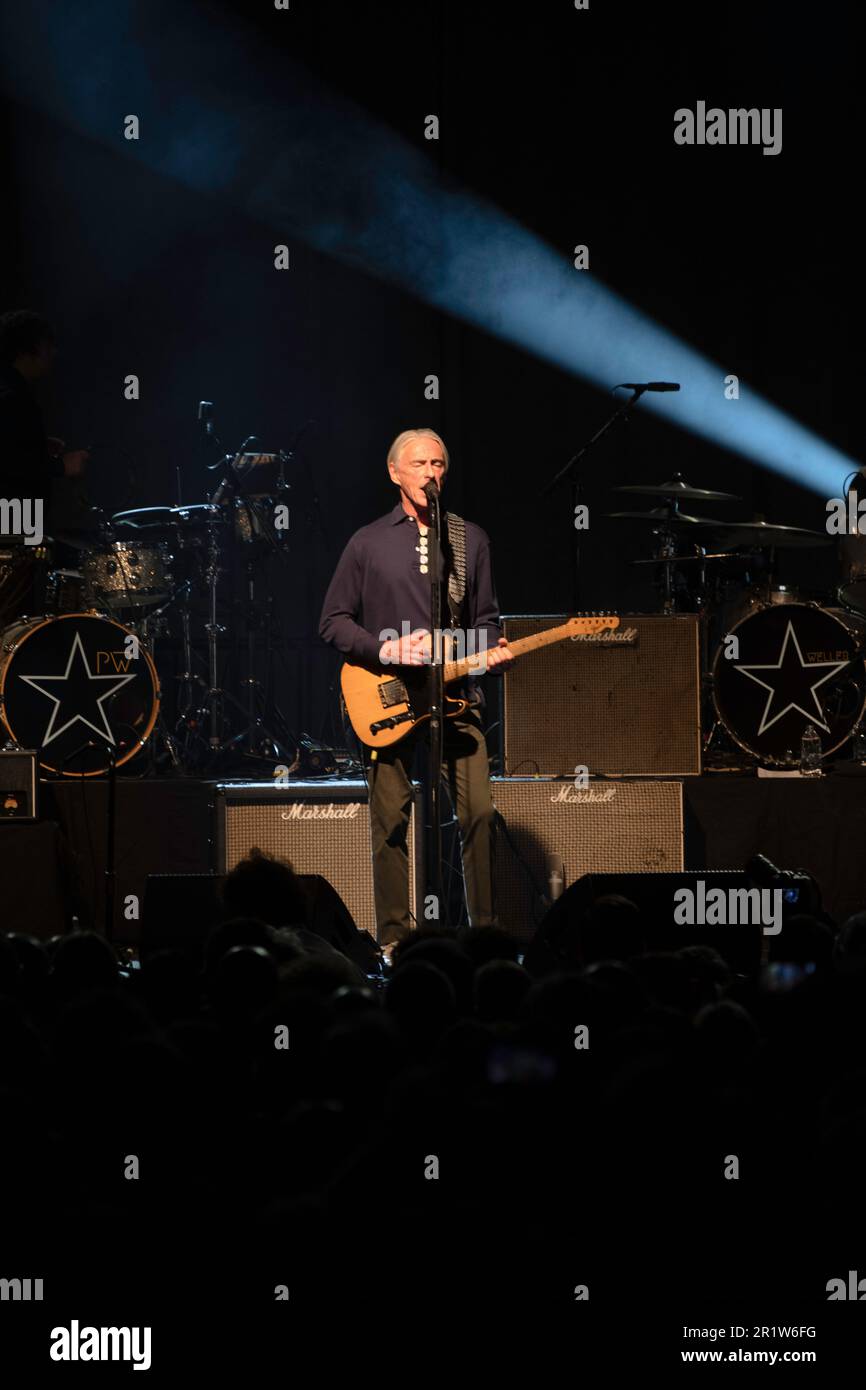 British artist, Paul Weller, former leader of the pivotal bands The Jam ...