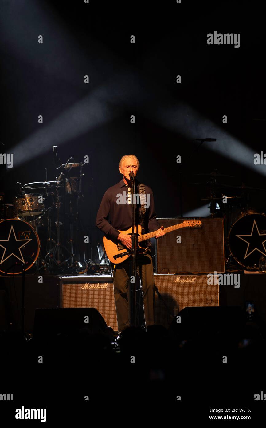 British artist, Paul Weller, former leader of the pivotal bands The Jam ...