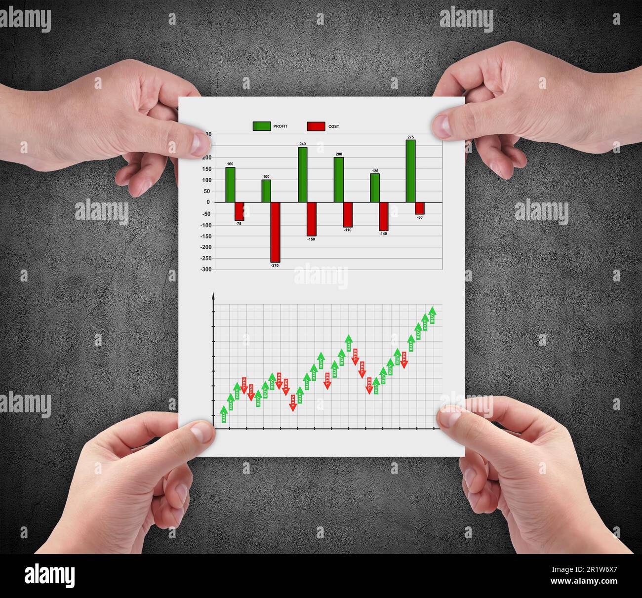Stock chart diagram hi-res stock photography and images - Alamy