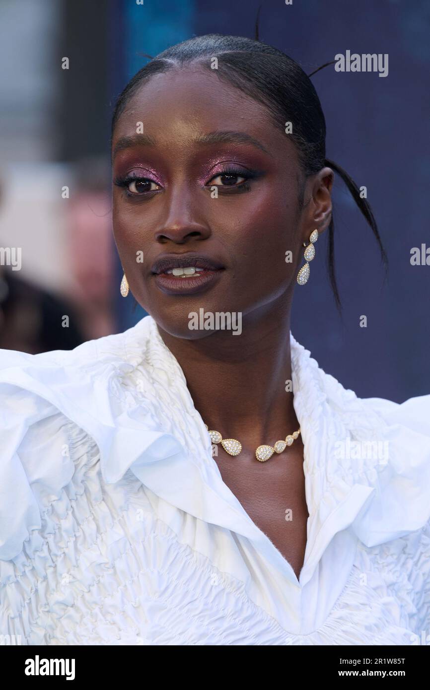 London, UK . 15 May, 2023 . Sienna King pictured at the UK Premiere of ...