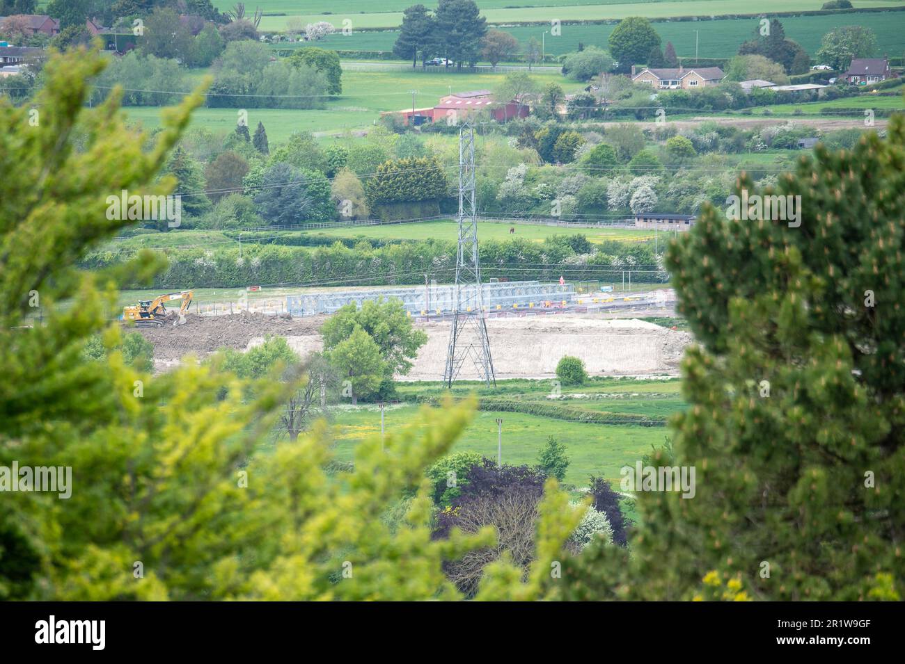 Wendover, Buckinghamshire, UK. 15th May, 2023. HS2 High Speed Rail ...