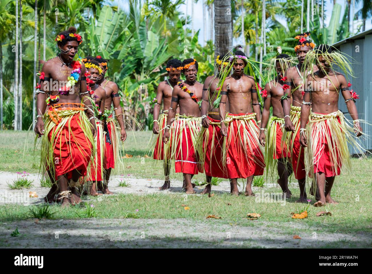 Papua New Guinea, Trobriand Islands, Milne Bay Province, Kuiawa Island ...