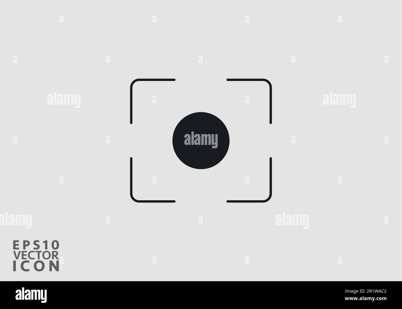 Focus frame target on Stock Vector Images - Alamy