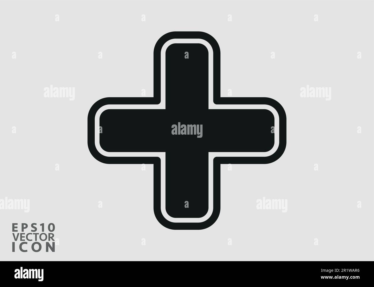 Add Icon Black Background