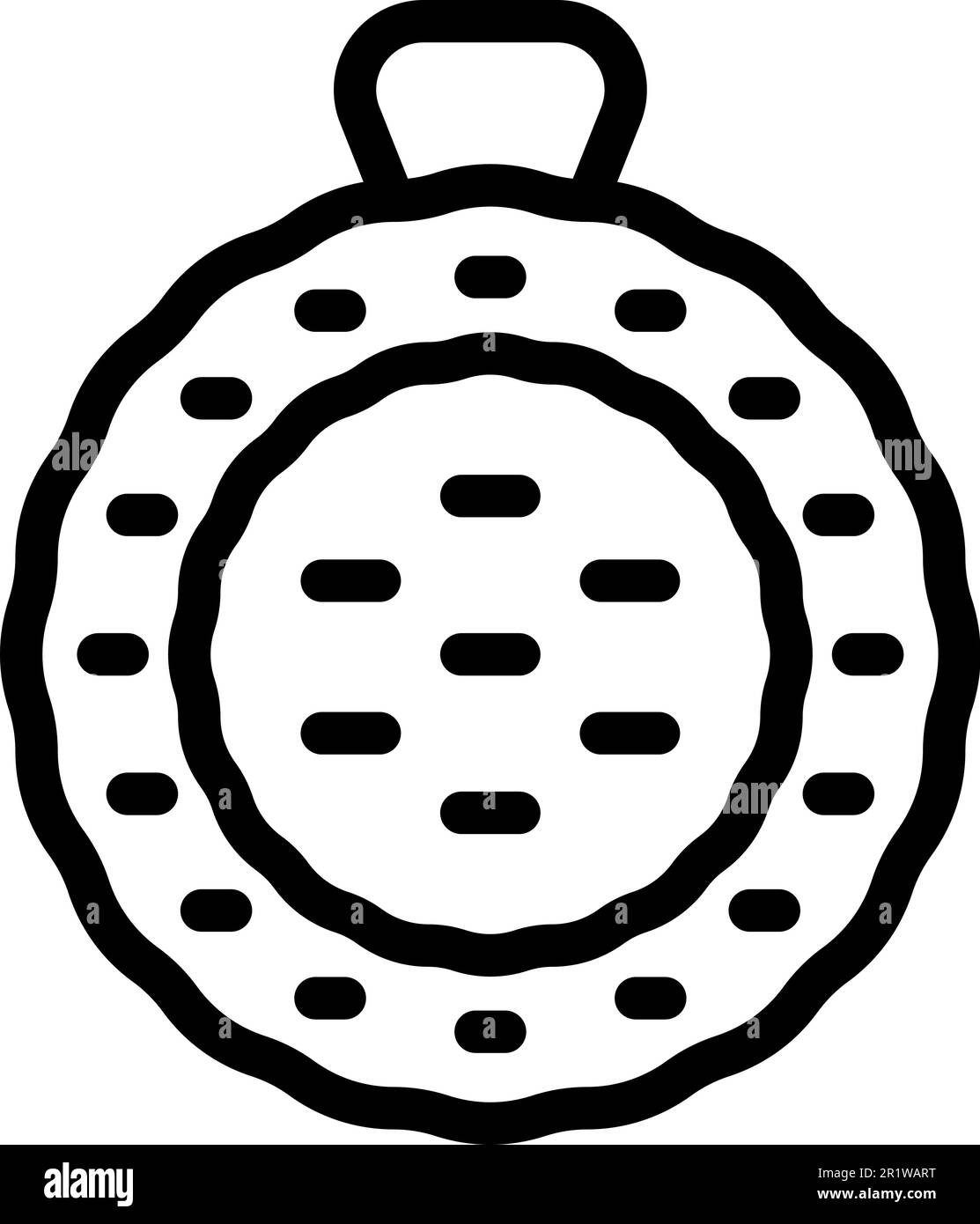 Juicy jackfruit icon outline vector. Exotic fruit. Natural vitamin ...