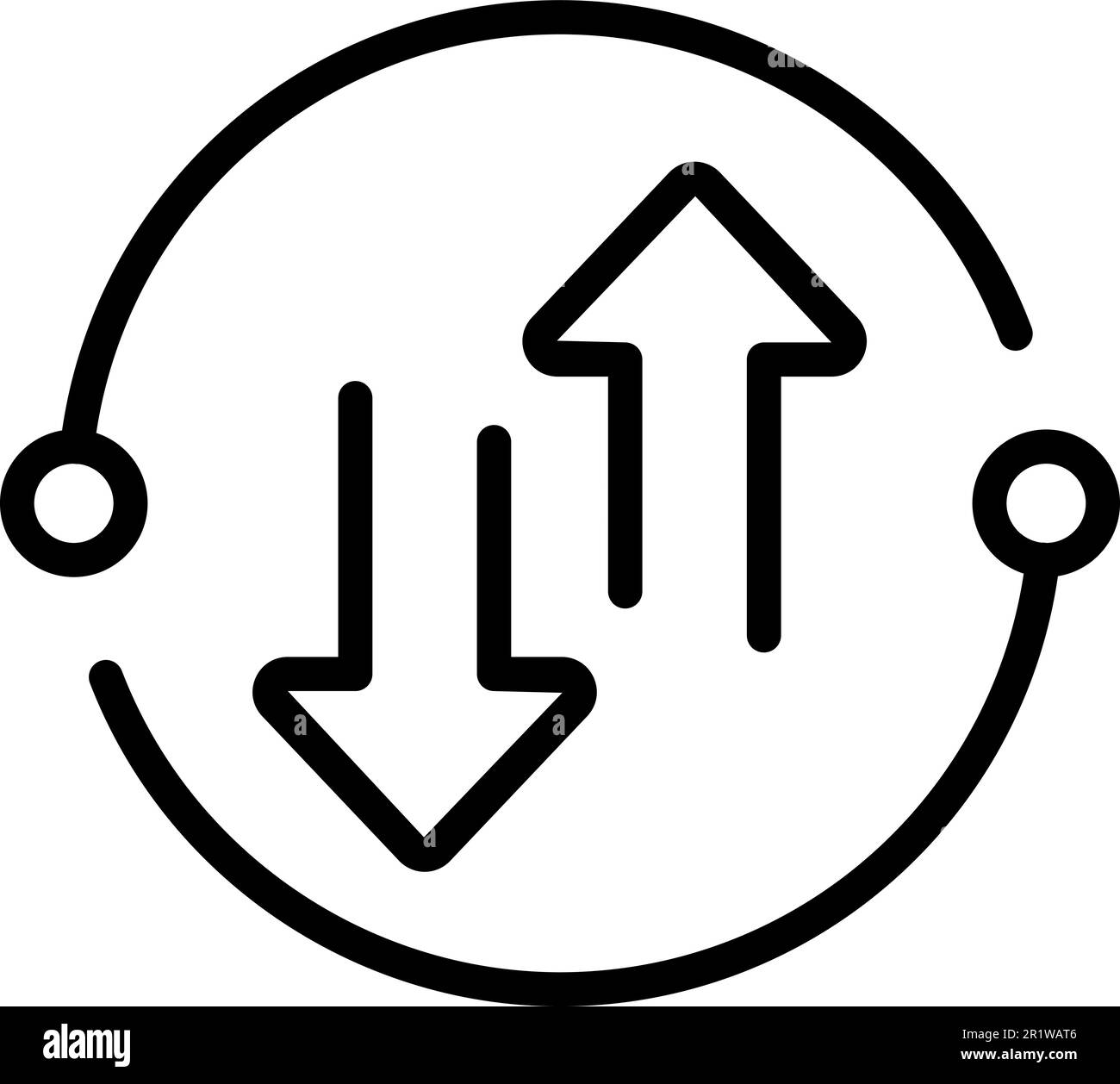 Cryptocurrency logo evolution hi-res stock photography and images - Alamy