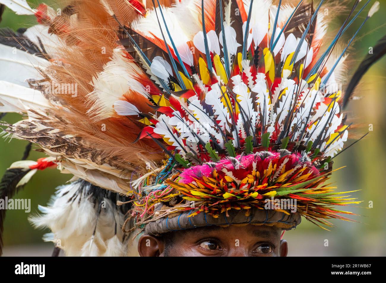 Papua New Guinea, Oro Province, Tufi Island, Baga Village. Traditional ...