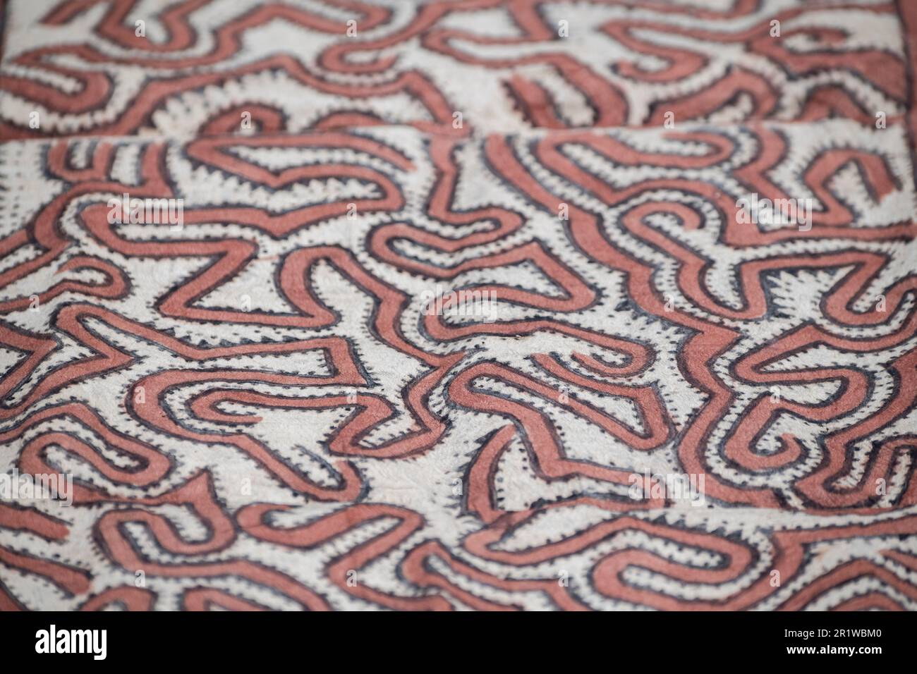 Papua New Guinea, Oro Province, Tufi Island, Baga Village. Traditional ...