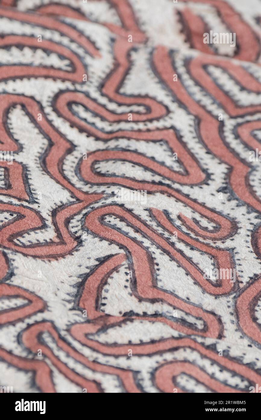 Papua New Guinea, Oro Province, Tufi Island, Baga Village. Traditional ...