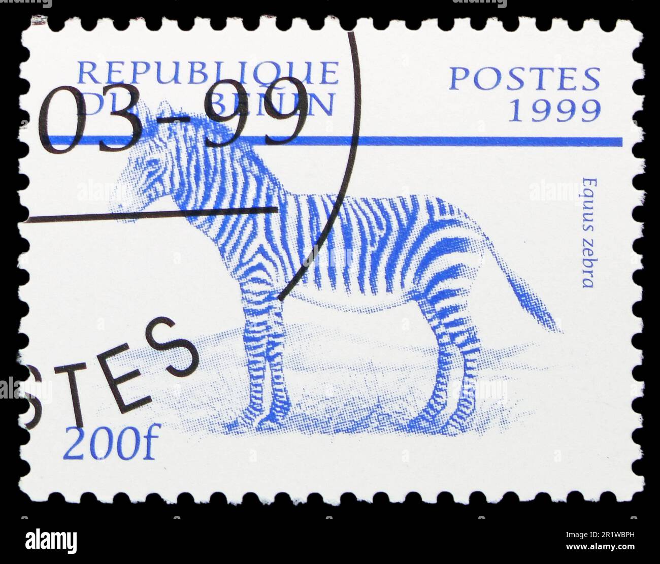 MOSCOW, RUSSIA - APRIL 08, 2023: Postage stamp printed in Benin shows ...