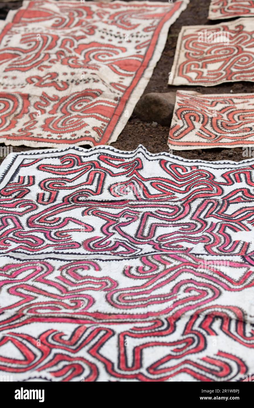 Papua New Guinea, Oro Province, Tufi Island, Baga Village. Traditional ...