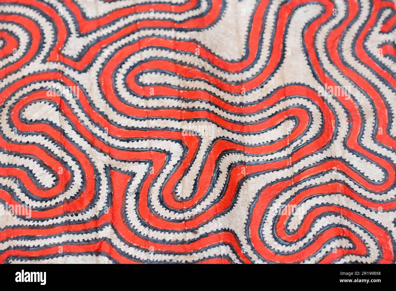 Papua New Guinea, Oro Province, Tufi Island, Baga Village. Traditional ...