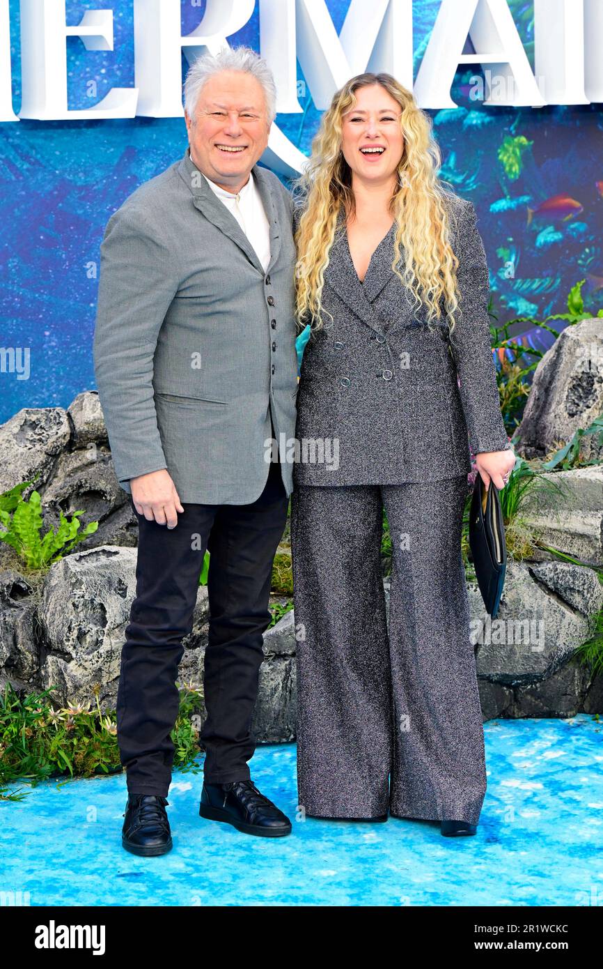 London, The Netherlands. 15th May, 2023. Alan Menken, Anna Rose Menken attending the UK Premiere ...