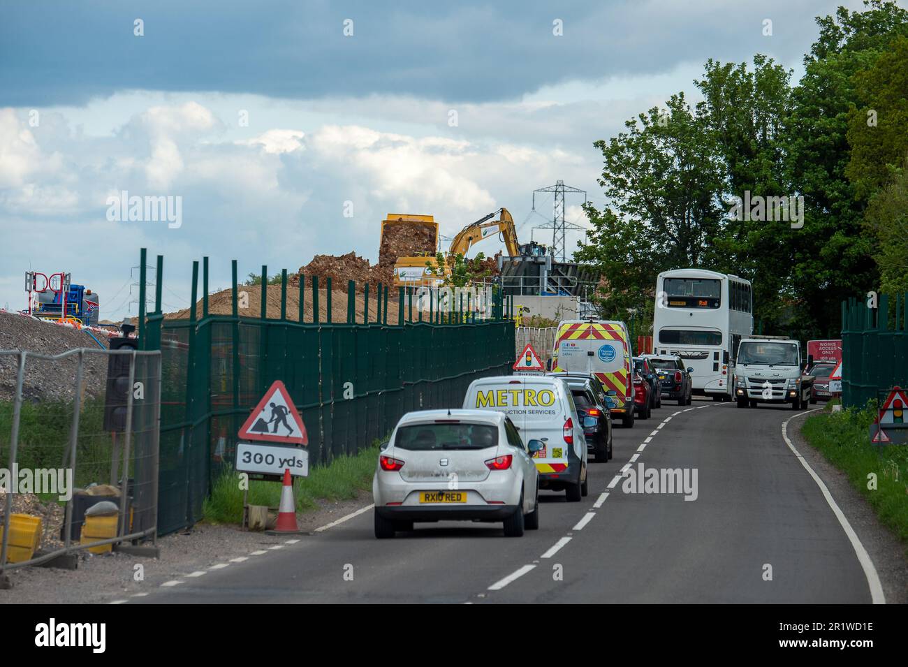 Small Dean, Wendover, Buckinghamshire, UK. 15th May, 2023. HS2 ...