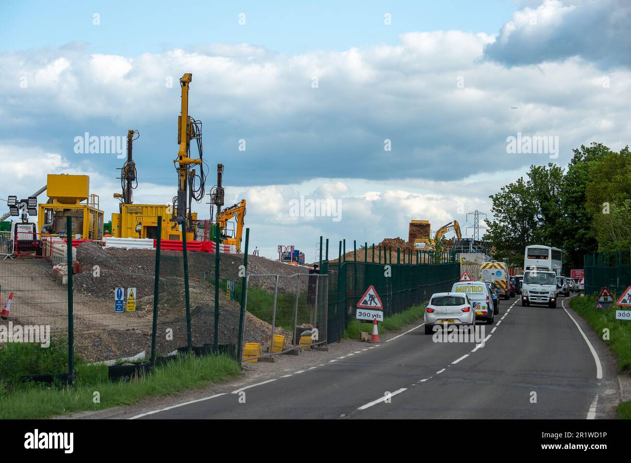 Small Dean, Wendover, Buckinghamshire, UK. 15th May, 2023. HS2 ...