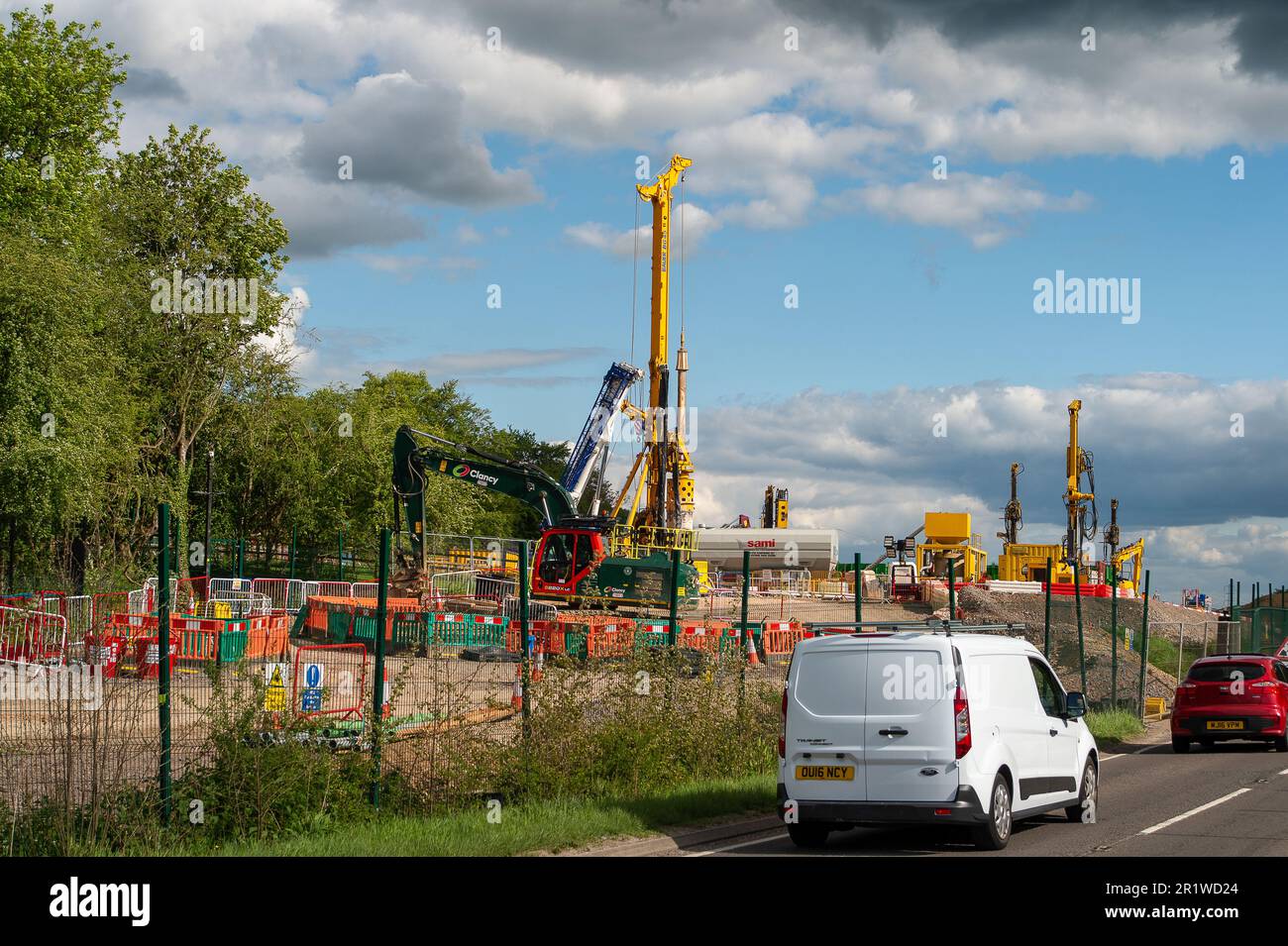 Small Dean, Wendover, Buckinghamshire, UK. 15th May, 2023. HS2 ...