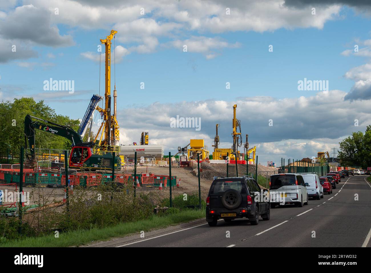 Small Dean, Wendover, Buckinghamshire, UK. 15th May, 2023. HS2 ...