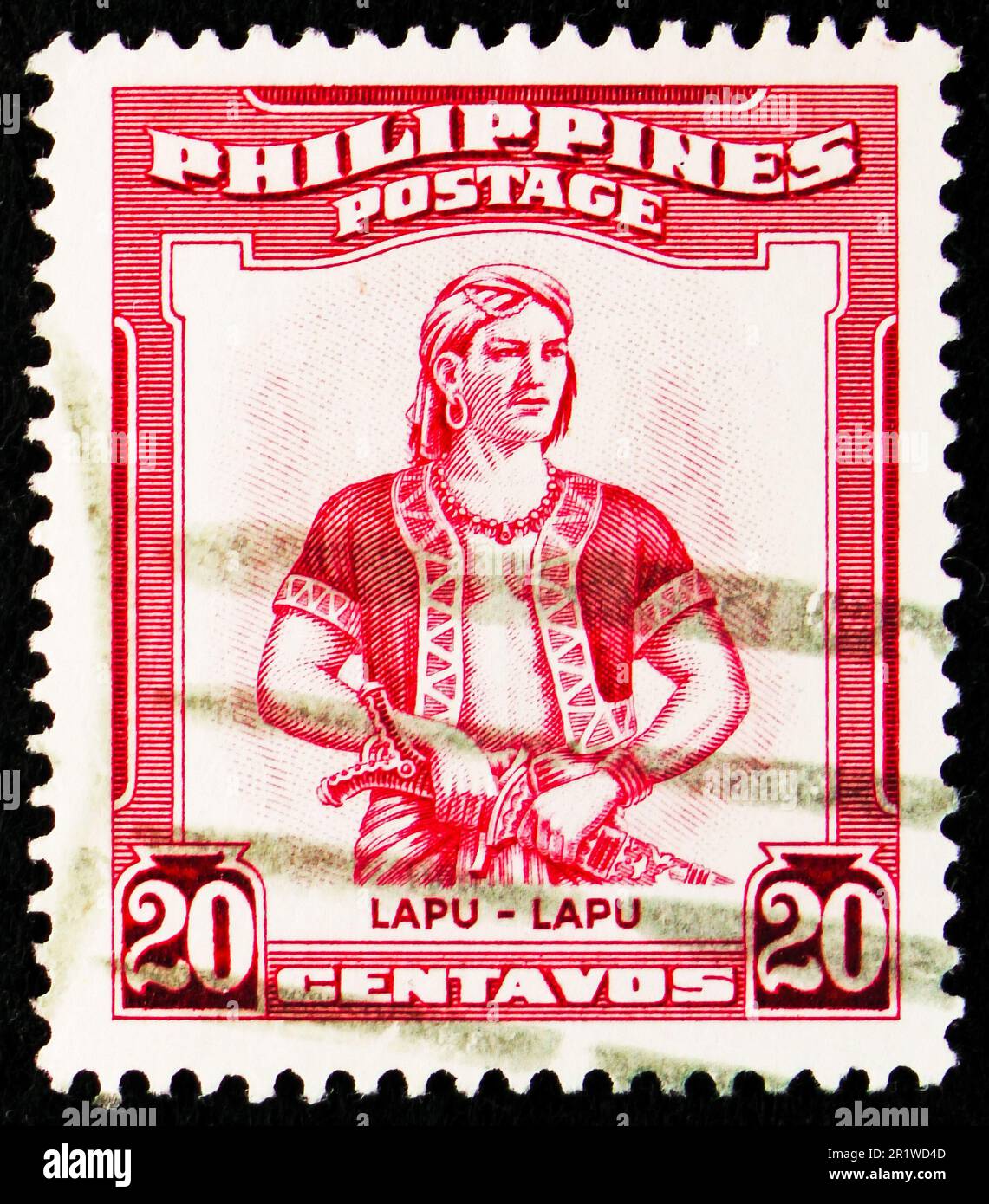 MOSCOW, RUSSIA - APRIL 08, 2023: Postage stamp printed in Philippines ...