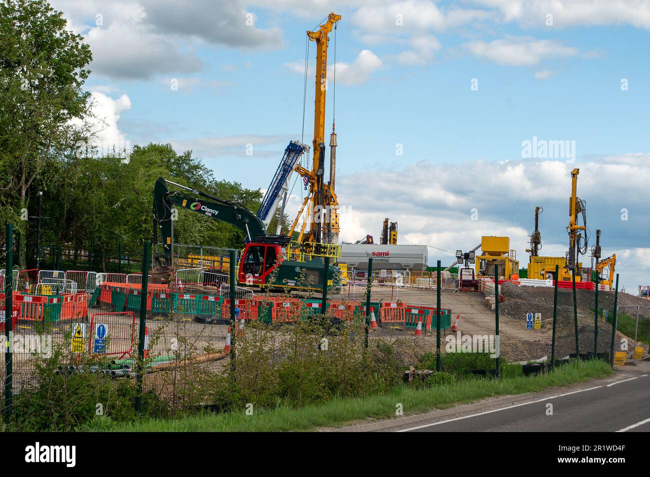 Small Dean, Wendover, Buckinghamshire, UK. 15th May, 2023. HS2 ...