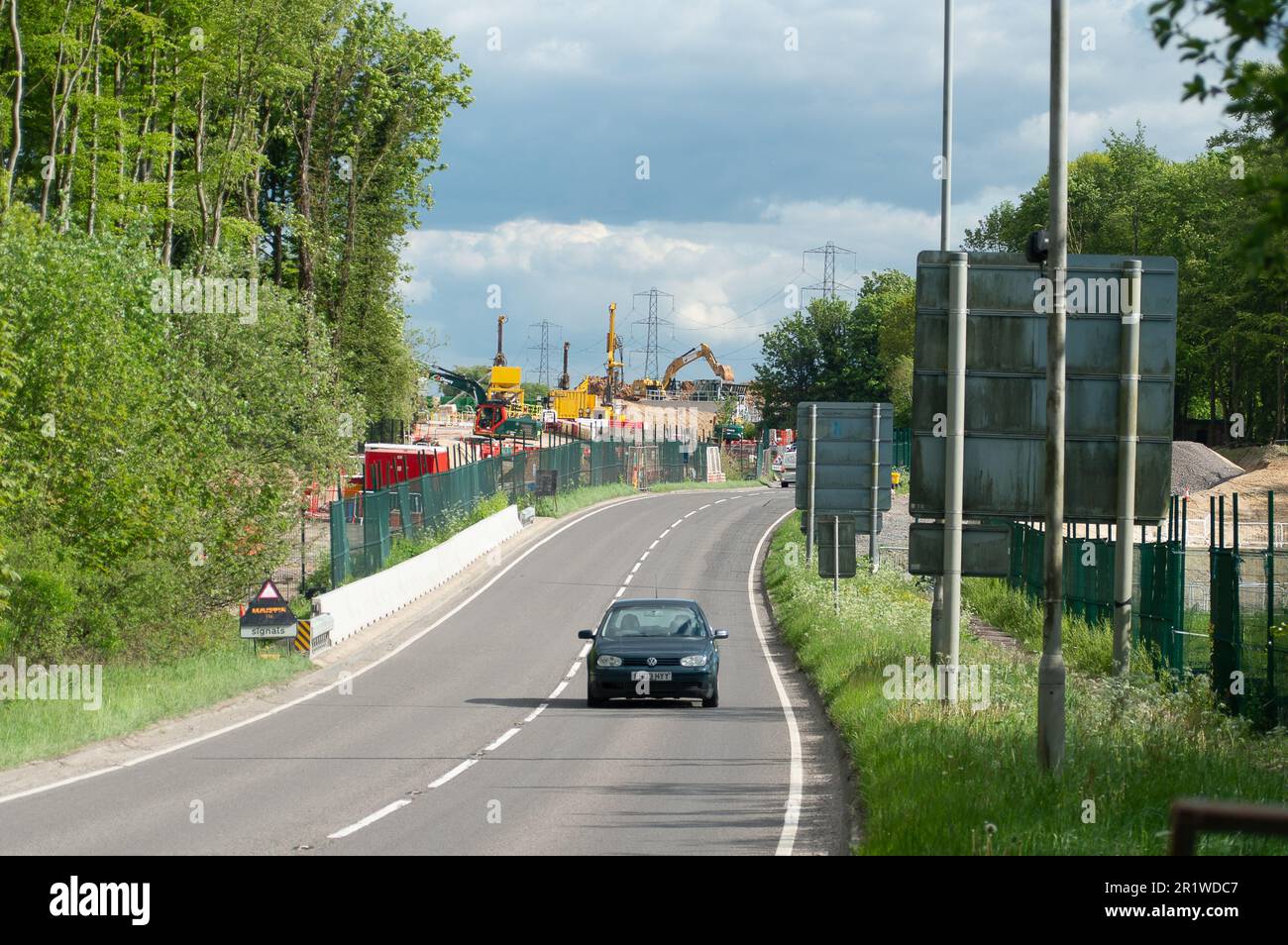 Small Dean, Wendover, Buckinghamshire, UK. 15th May, 2023. HS2 ...