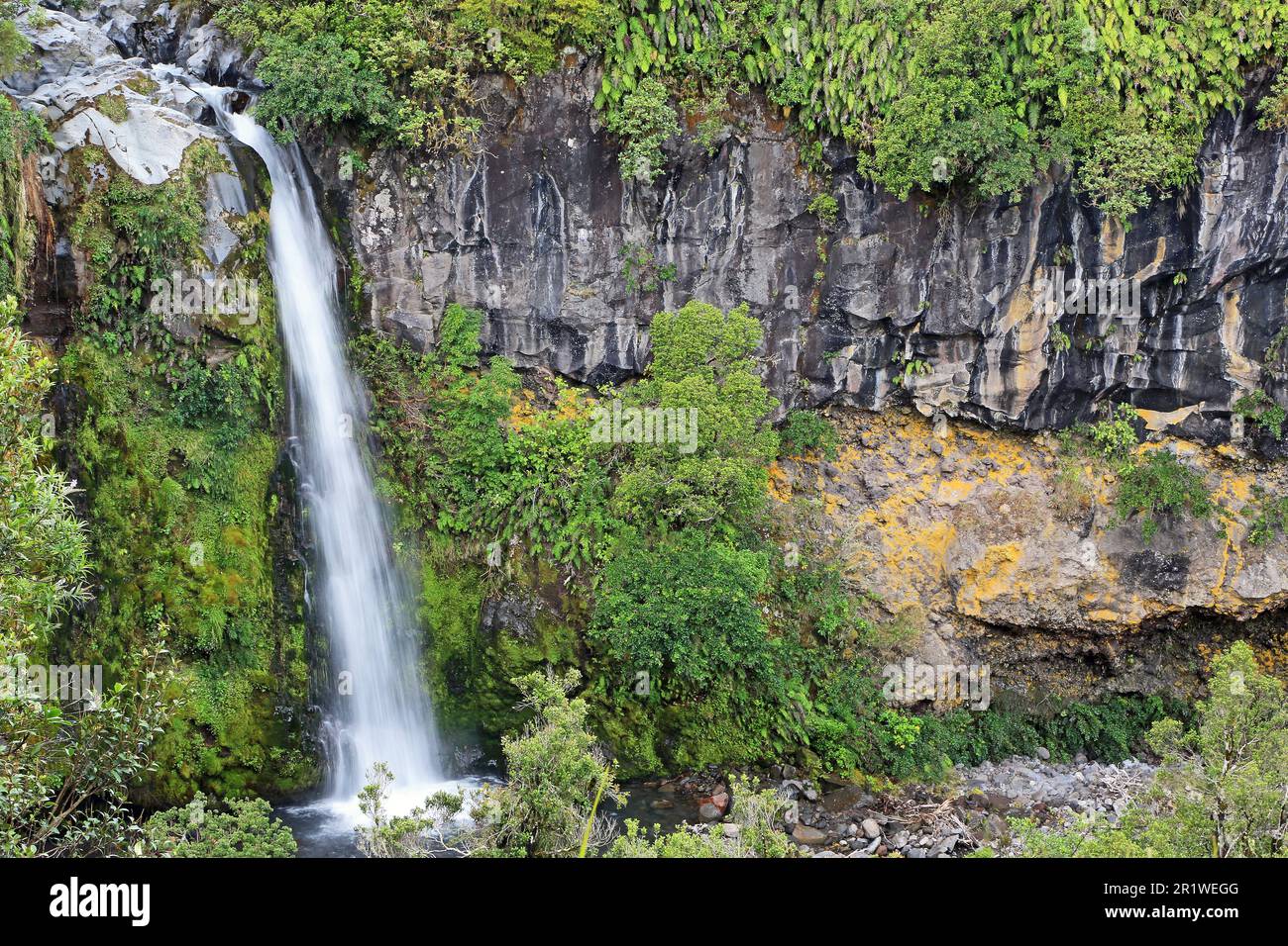 Dawson falls mt taranaki hi-res stock photography and images - Alamy