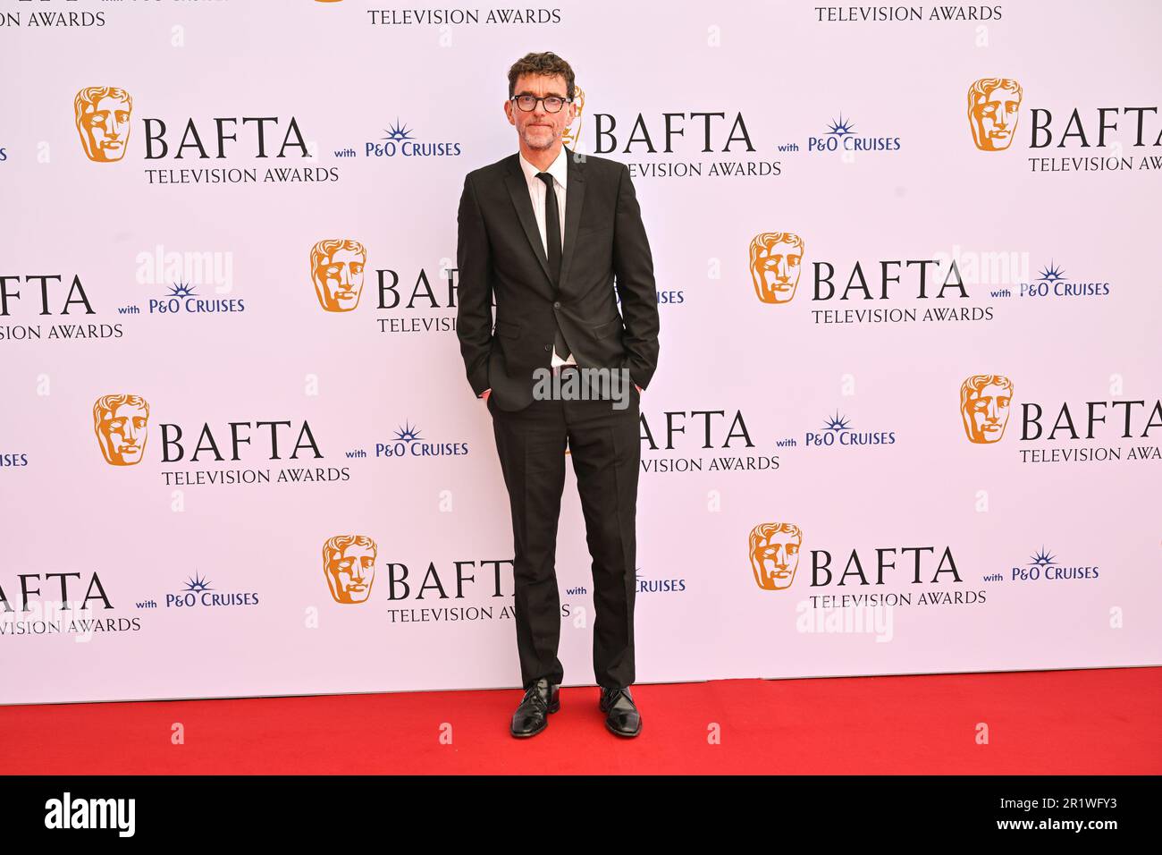 Royal Festival Hall, London, UK on May 14 2023. Mark Charnock arriving at the BAFTA 2023 ...