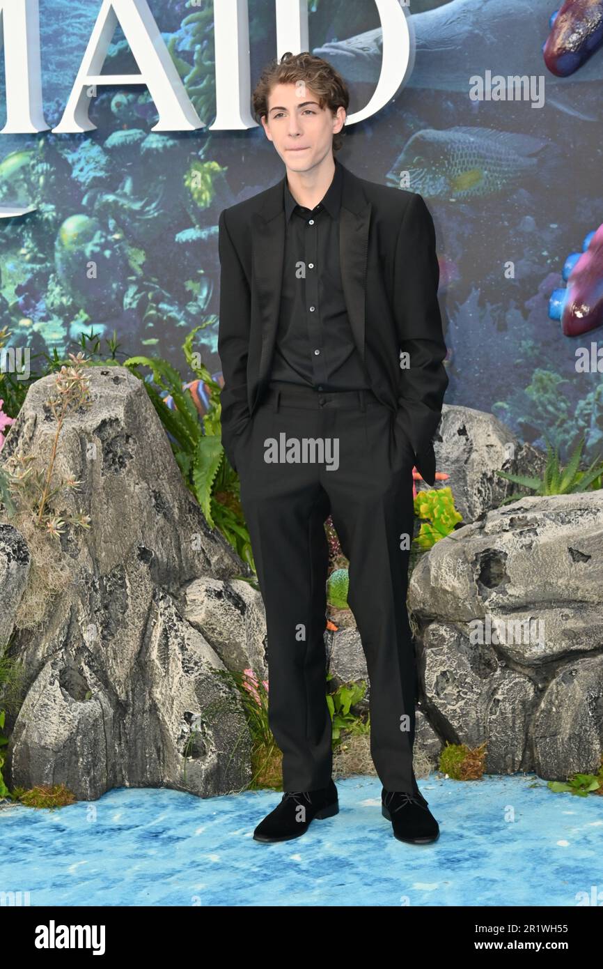 London, UK. 15th May, 2023. Jacob Tremblay at The Little Mermaid World ...