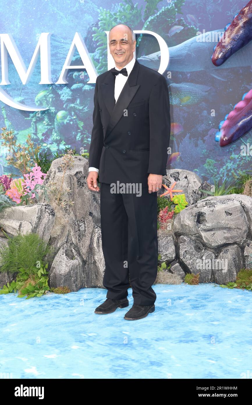 Art Malik, The Little Mermaid - UK Premiere, Leicester Square, London, UK, 15 May 2023, Photo by ...