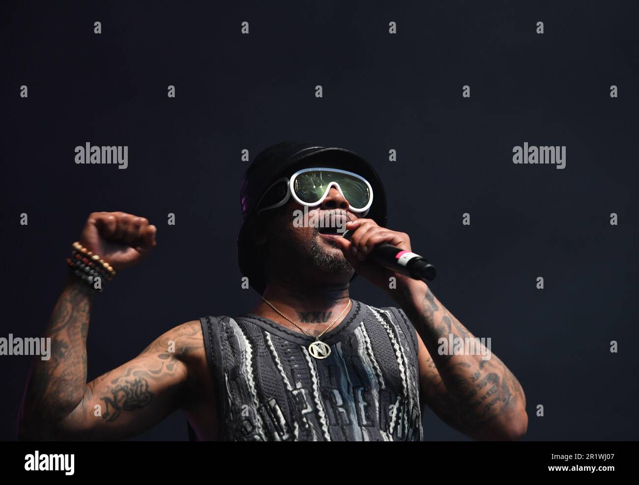 May 13, 2023, Norfolk, Virginia, USA: Dru Hil memberNOKIO brings the ...