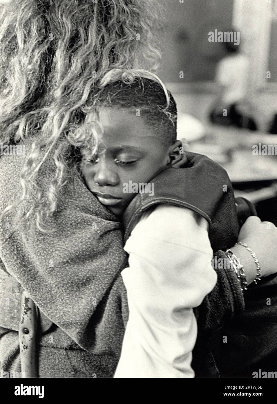 Teacher student comforting hi-res stock photography and images - Alamy