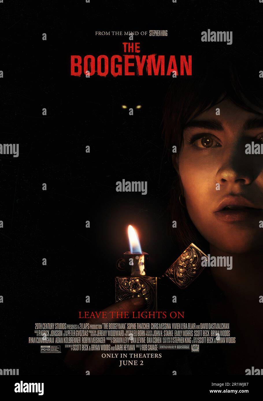 THE BOOGEYMAN, US poster, Sophie Thatcher, 2023. © 20th Century Studios ...
